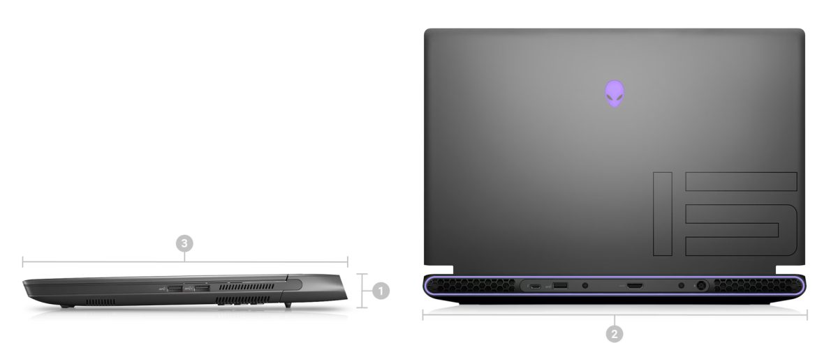 Laptop Gaming Alienware M15 R7 i7-12700H, 16GB DDR5, 1TB SSD, RTX ...