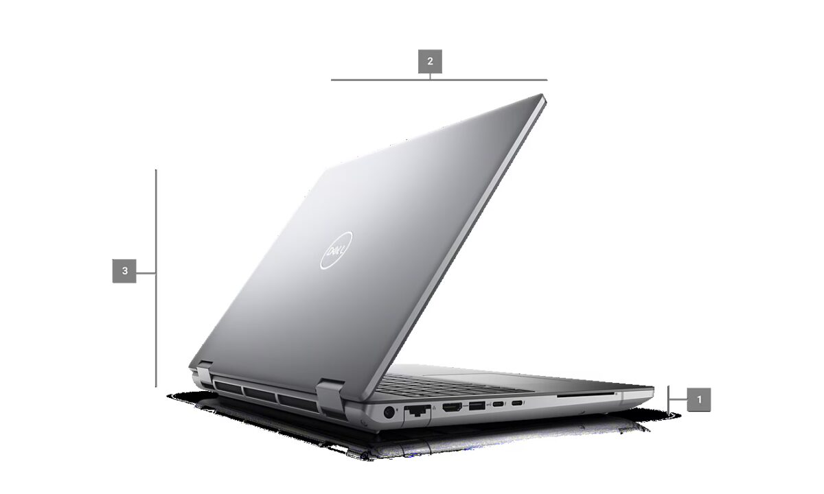 Laptop Dell Precision 7670 i7-12850HX, RTX A1000 4GB, 16" FHD IPS, 32GB ...