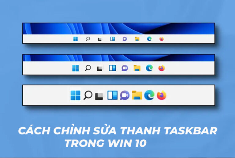 Bật mí cách chỉnh sửa thanh taskbar trong win 10 hiệu quả nhất ⋆ ...