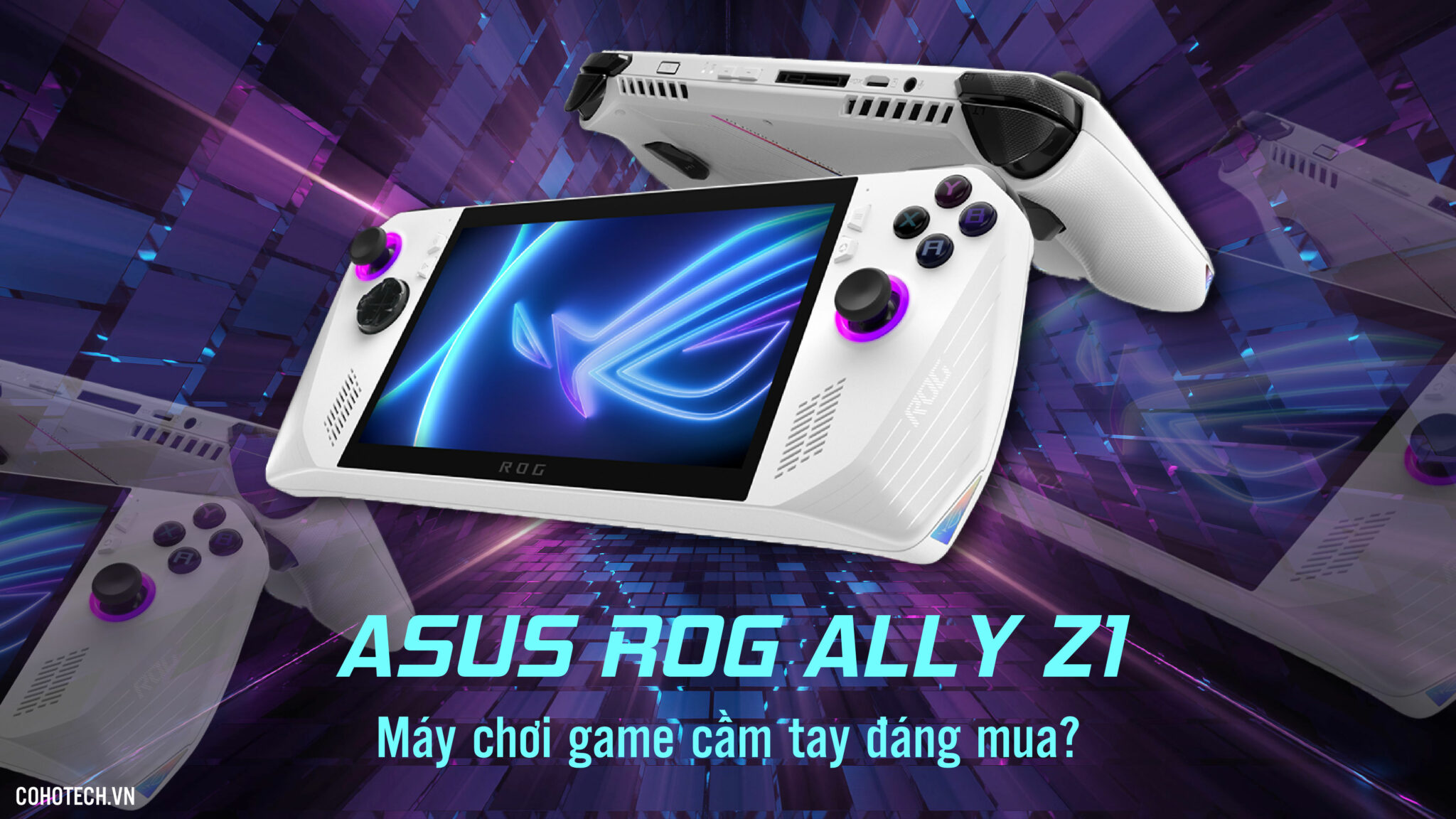Đánh giá Asus ROG Ally Z1: Máy chơi game cầm tay đáng mua? ⋆ COHOTECH.VN