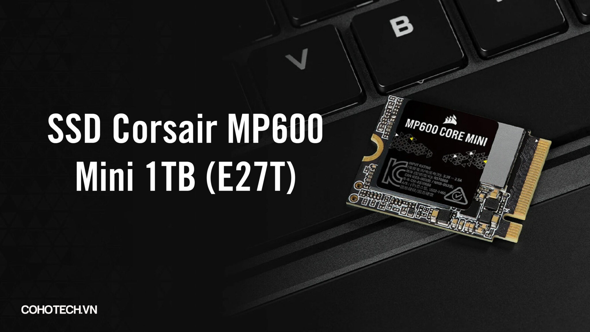 [Review] Đánh giá SSD Corsair MP600 Mini 1TB (E27T): Ổ M.2 2230 tốt ...
