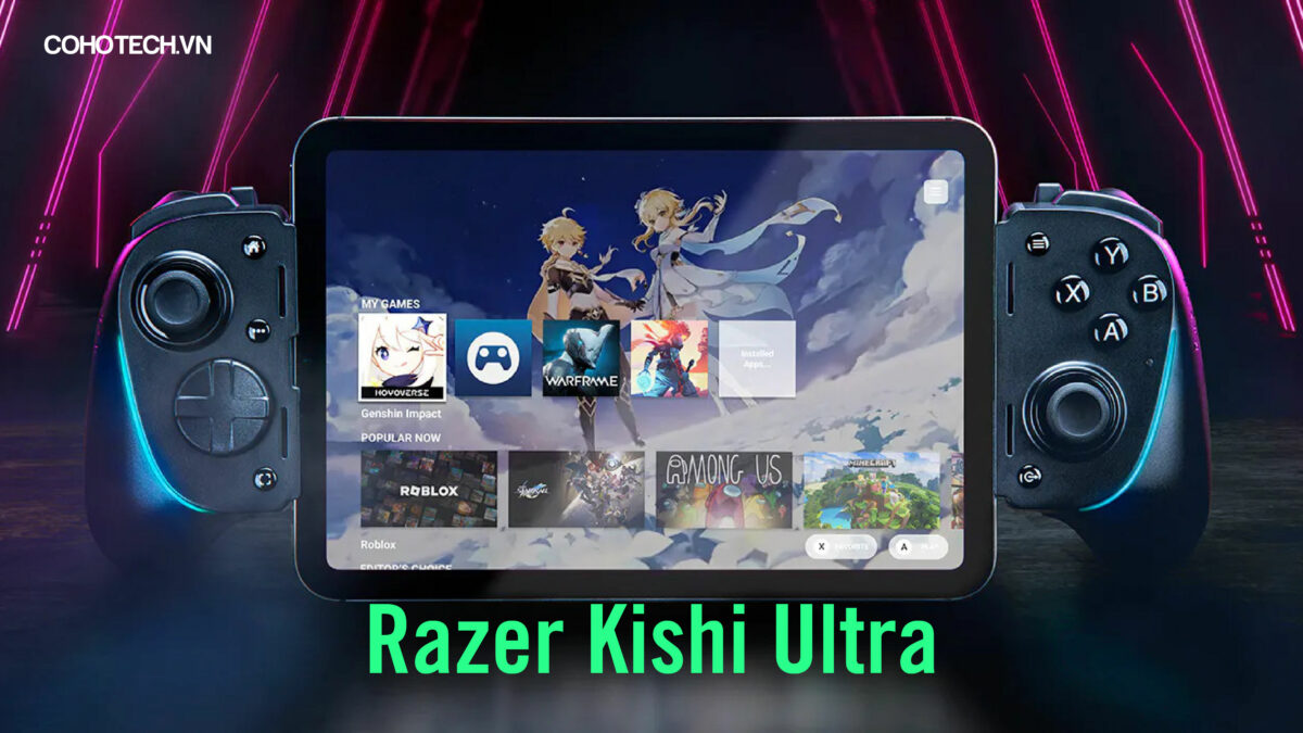 [Review] Đánh giá Razer Kishi Ultra: Bộ điều khiển di động lớn và thoải ...