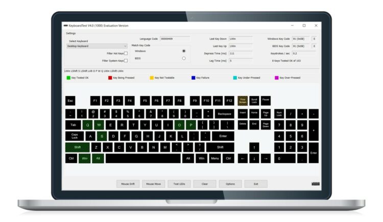 Hướng dẫn cách kiểm tra bàn phím laptop Windows hiệu quả ⋆ COHOTECH.VN
