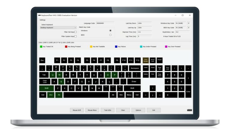 Hướng dẫn cách kiểm tra bàn phím laptop Windows hiệu quả ⋆ COHOTECH.VN