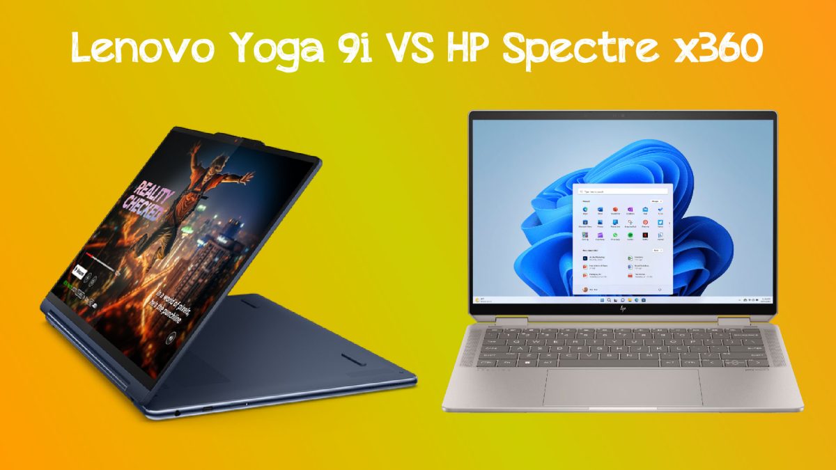 Lenovo Yoga 9i so với HP Spectre x360: Trong hai chiếc máy tính xách ...