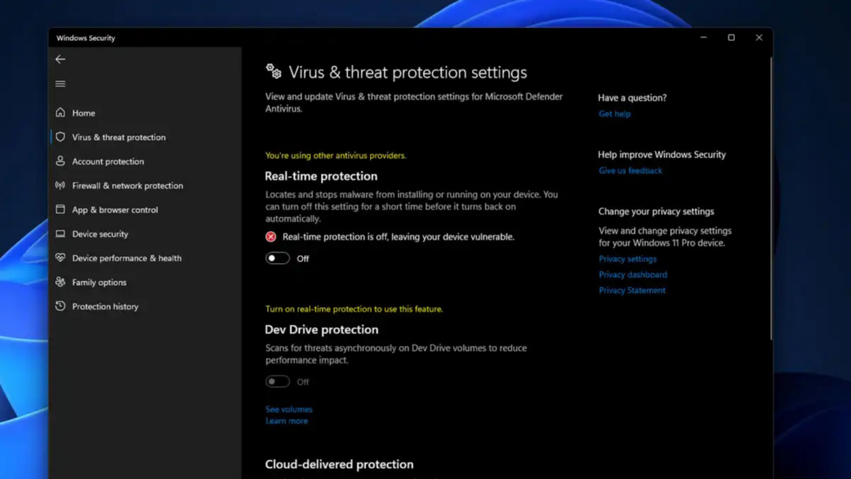 Microsoft Defender trên Windows 11 có đủ bảo vệ người dùng thông thường ...