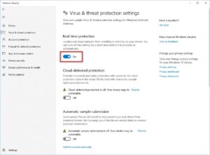 Hướng dẫn sử dụng Windows Defender để bảo vệ laptop khỏi virus ⋆ ...
