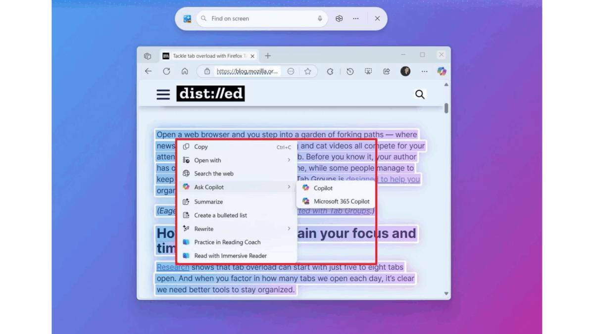 Click to Do trên Windows 11: Tính năng AI thông minh và cách sử dụng ⋆ ...