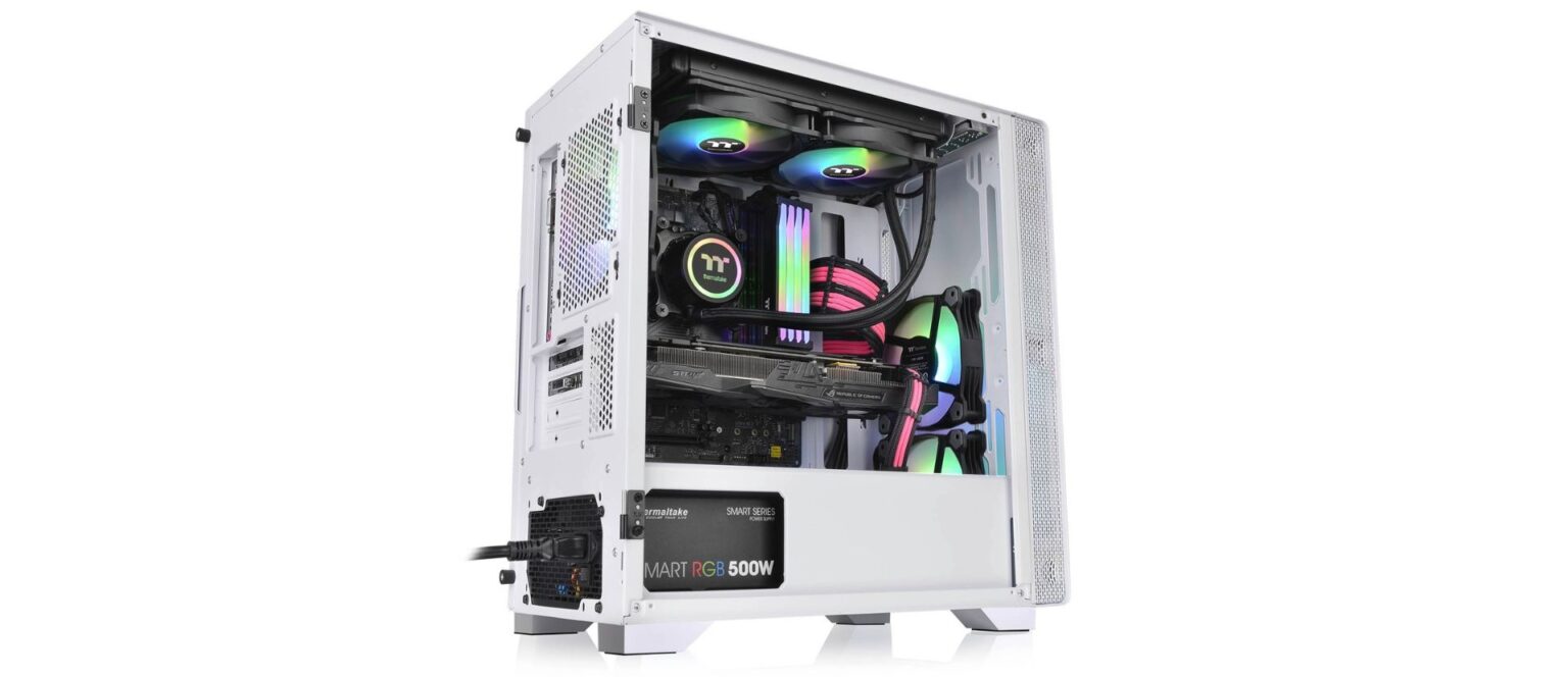 Đánh giá vỏ case Thermaltake S100 TG Snow Edition: Vẻ đẹp tối giản cho ...