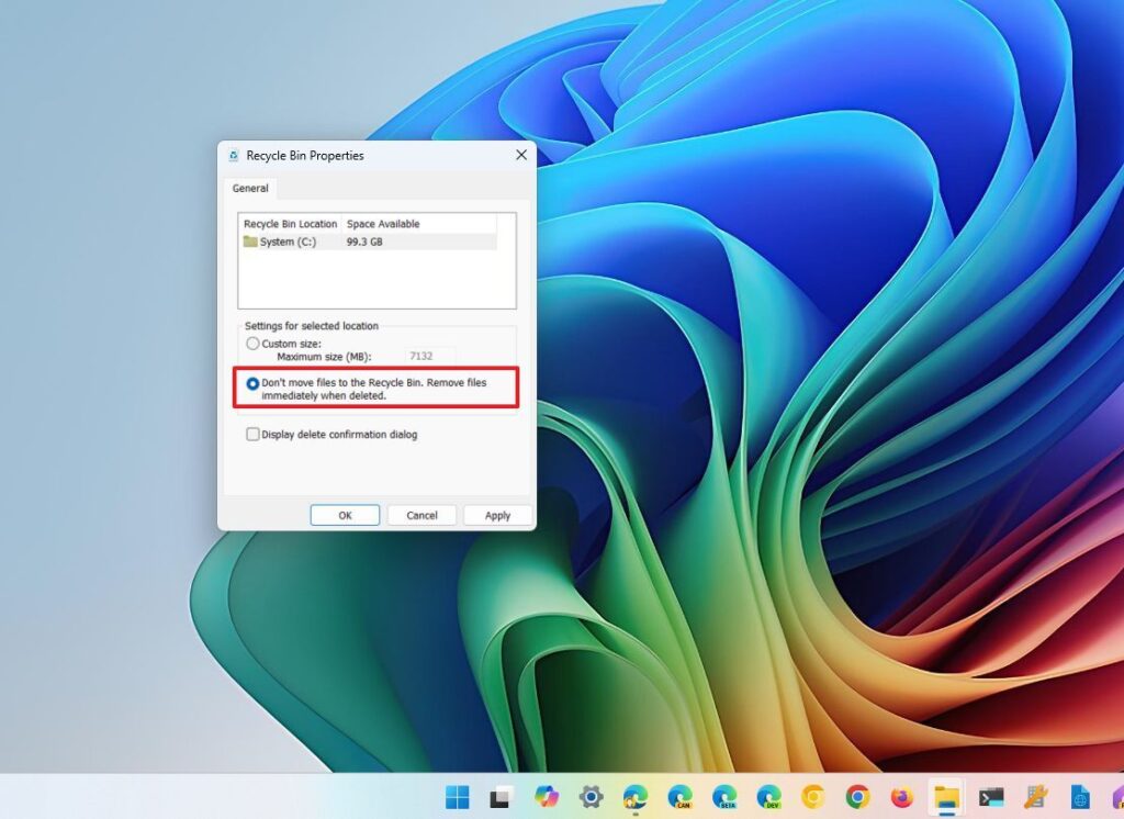 Cách thay đổi cài đặt Thùng rác "Recycle Bin" trong Windows 11 và ...