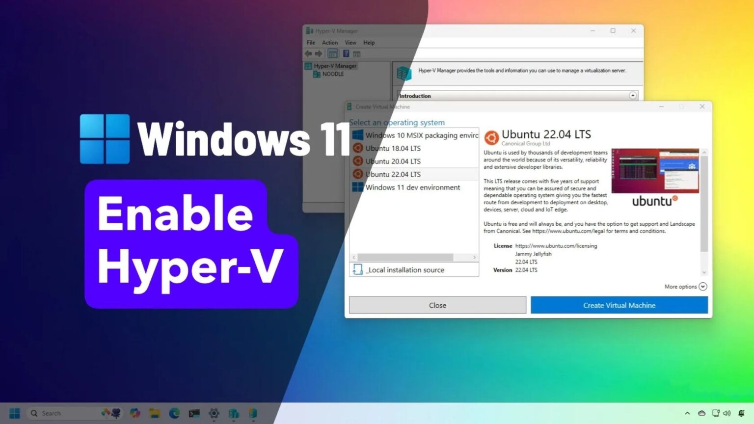 Hướng dẫn cách bật Hyper-V trên Windows 11 ⋆ COHOTECH.VN