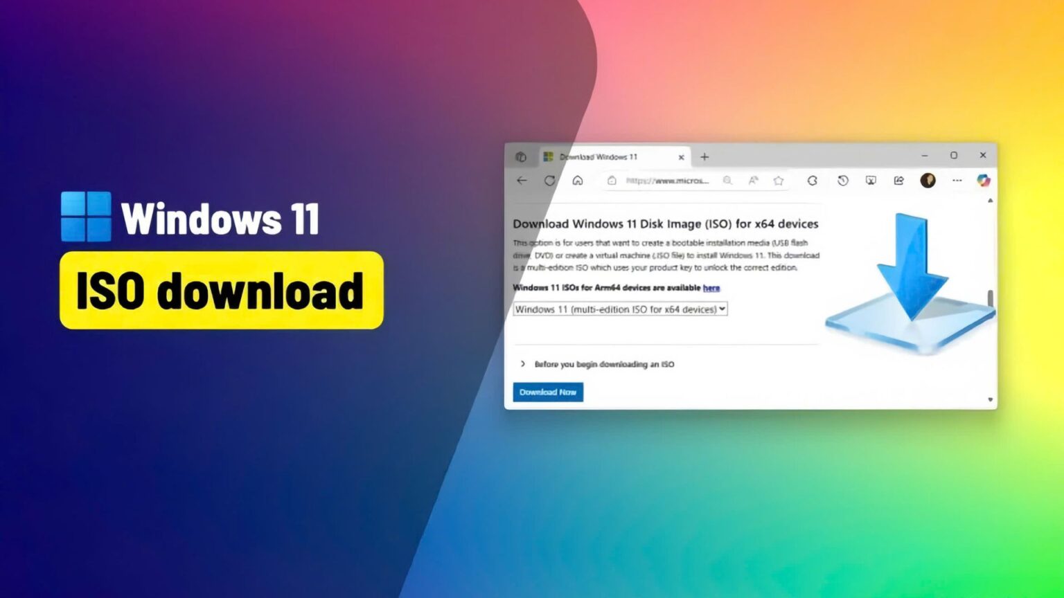 Hướng dẫn cách tải xuống tệp ISO của Windows 11 ⋆ COHOTECH.VN
