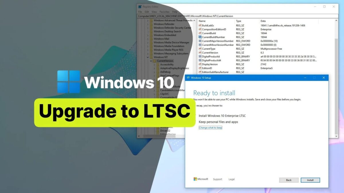 Hướng dẫn cách nâng cấp Windows 10 lên LTSC mà không làm mất dữ liệu ⋆ ...